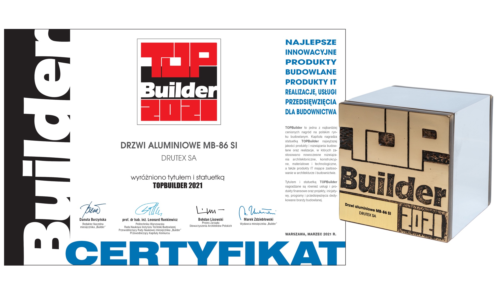 Drutex S.A. - Nagrody